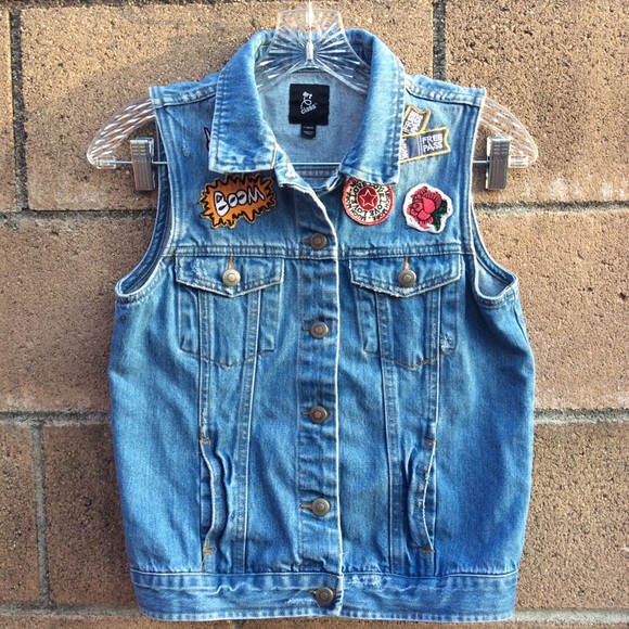 art class | Jackets & Coats | Art Class Target Girl Destress Denim Vest ...